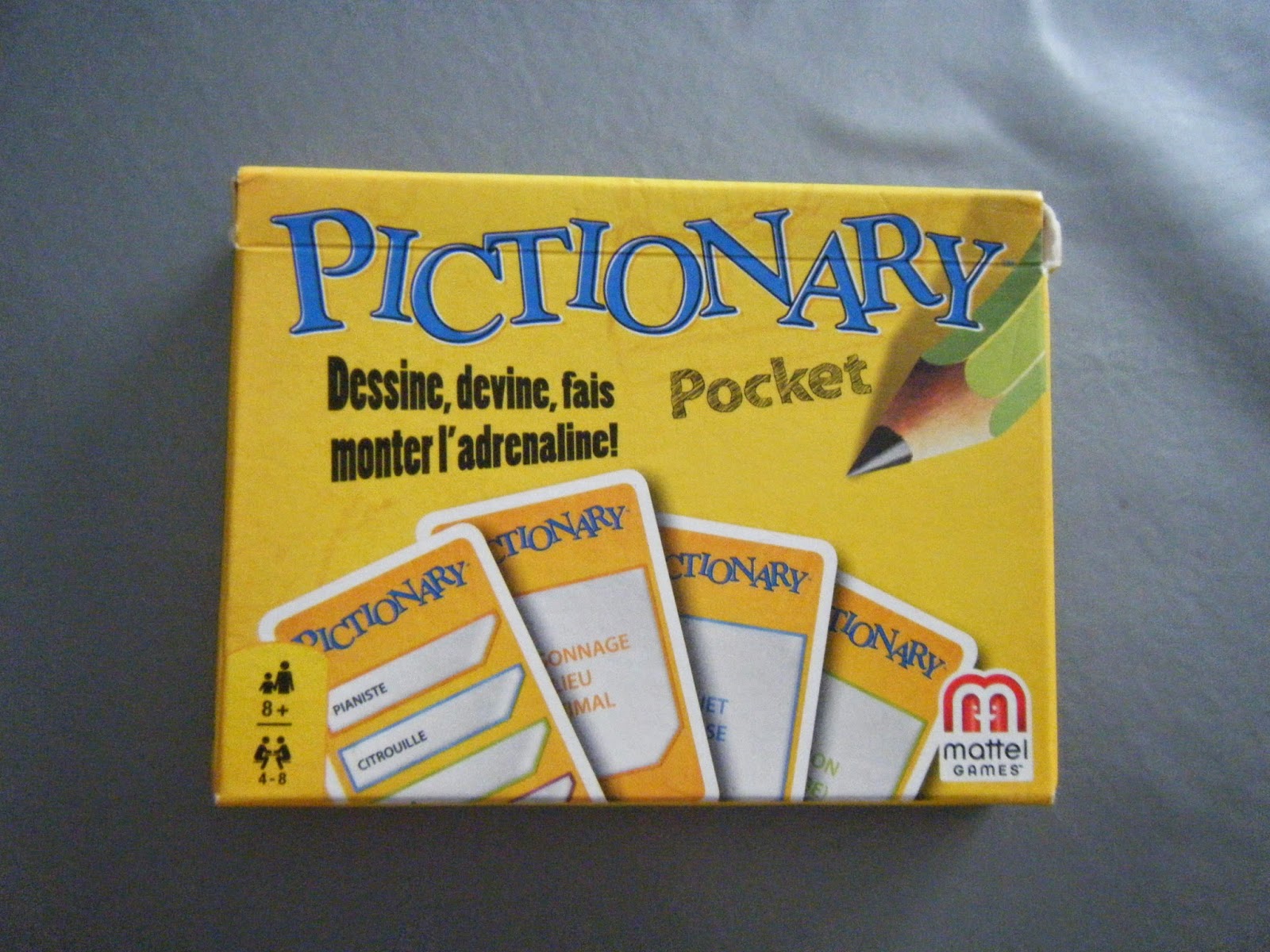 Les taratatas de Sandra: A quoi jouent-ils? - Au Pictionnary