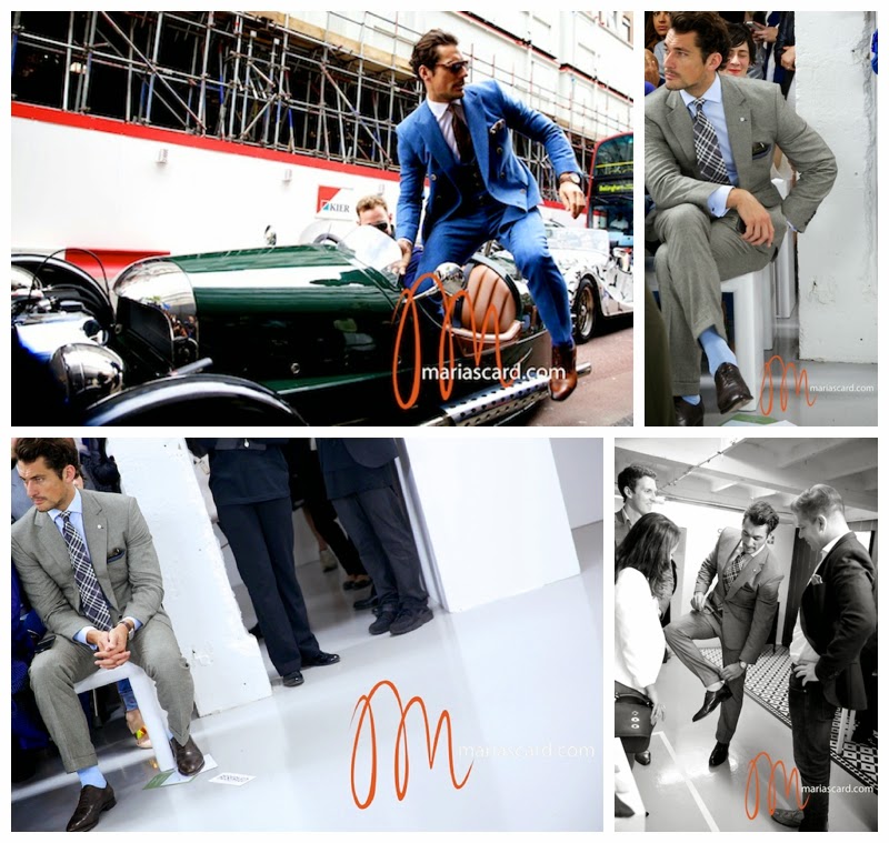 David Gandy likes his Matching Socks so much he's put his name to them ...