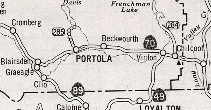 Paper Highways: California State Route 285