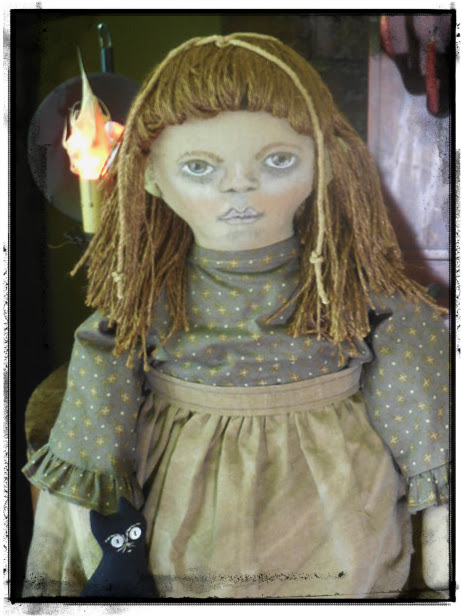 nimble fingers keepsakes: 1800's ERA PRIMITIVE PRAIRIE DOLL *EMMA JANE*