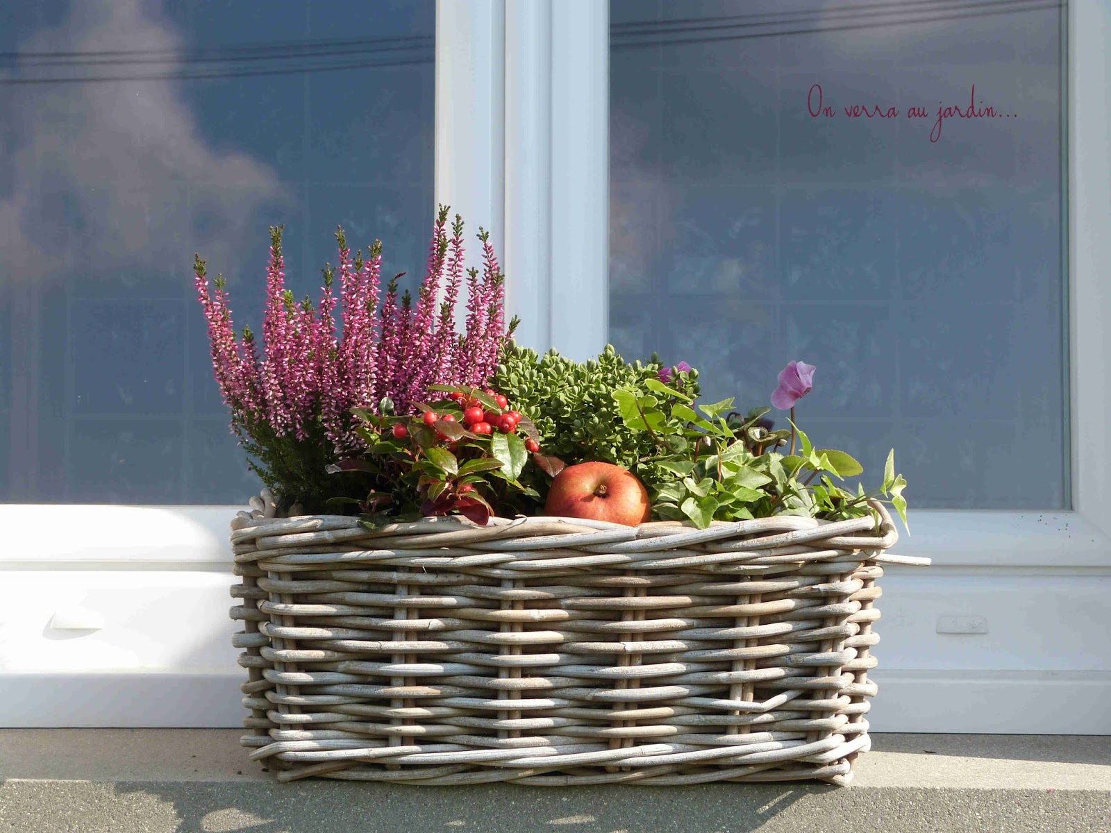 On verra au jardin...: Paniers d'automne...