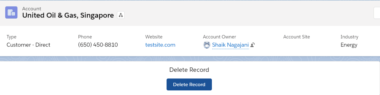 Salesforce Code Crack Delete Record Using Wire Serviceuirecordapi In 7451