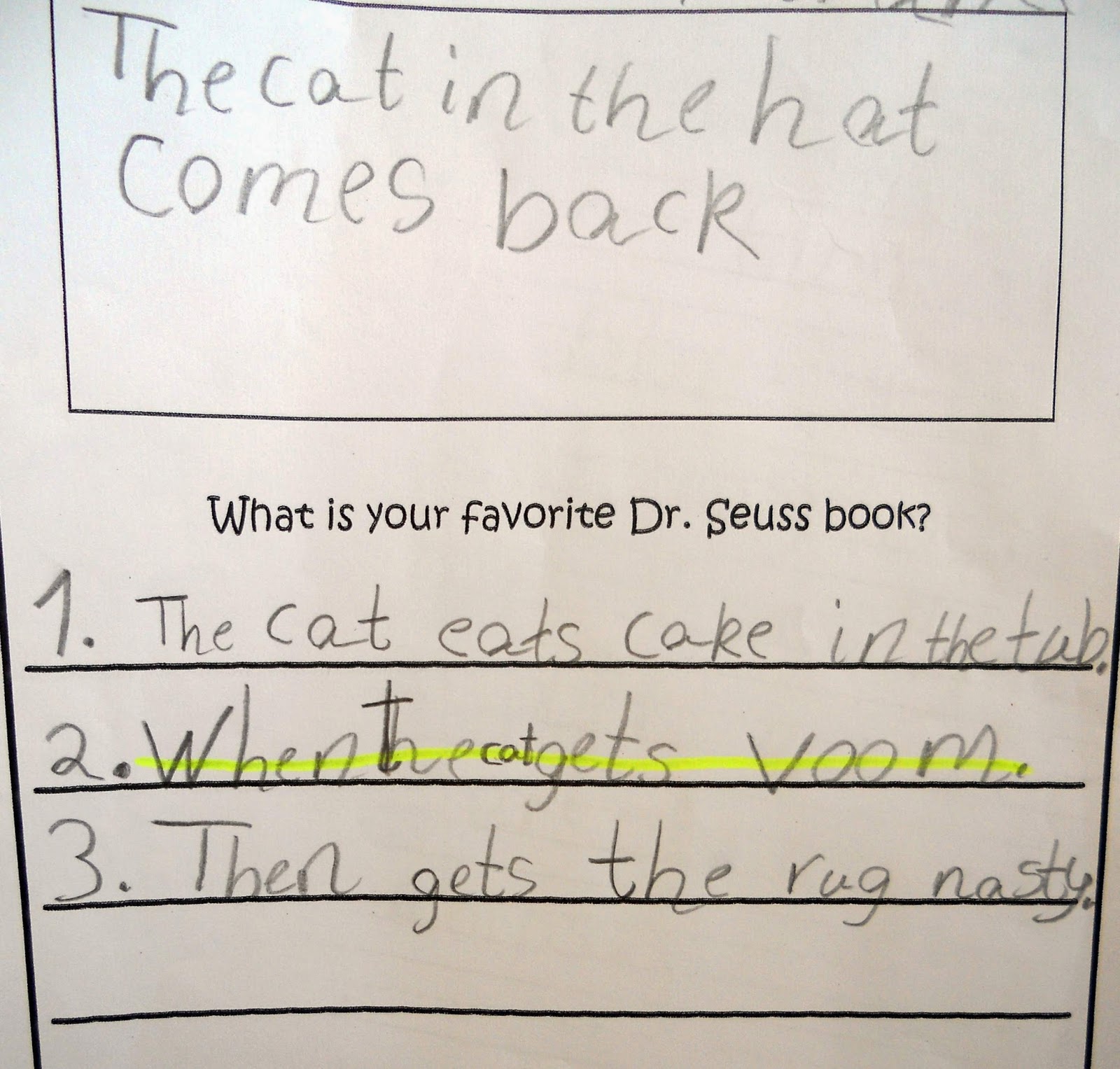 JNelson's First Grade Blog: Happy Birthday Dr. Seuss!