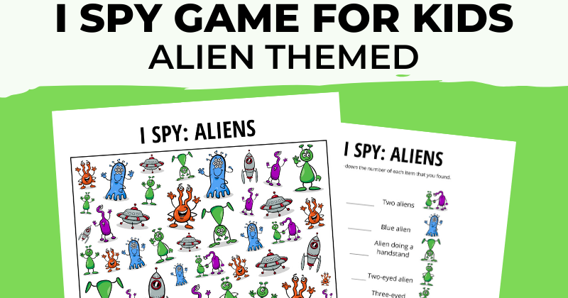 Aliens I Spy Game {Free Printable for Kids} | And Next Comes L ...