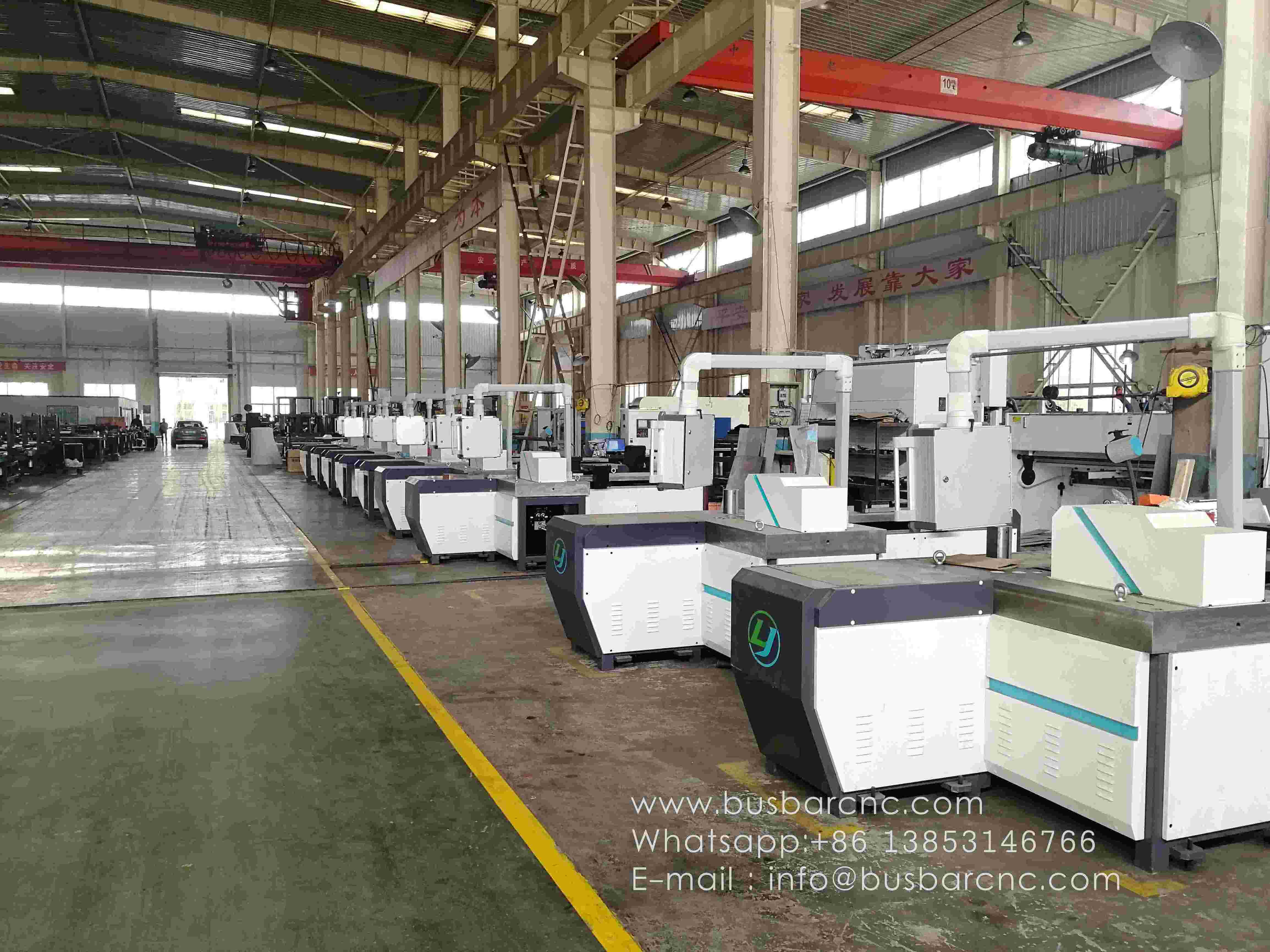 copper busbar benderbus bar fabrication machine