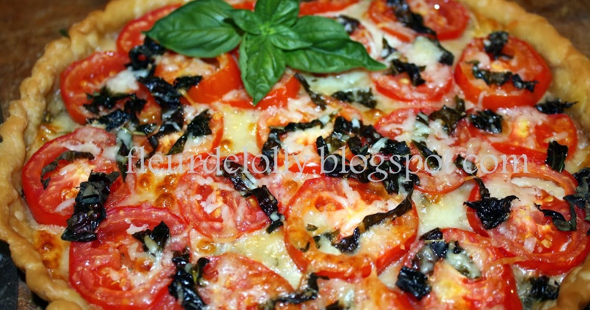 Fleur de Lolly: Caprese Tart