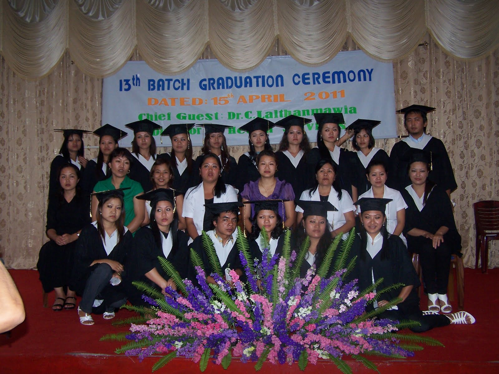 Nursing School Lunglei: 13th Batch Graduation Day 2011