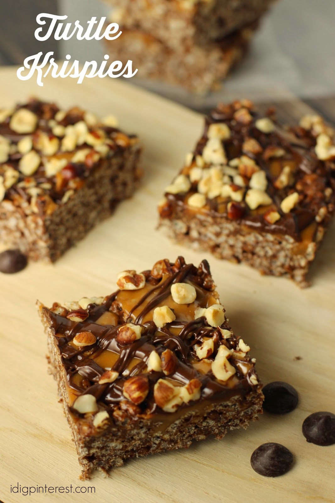 Turtle Krispies Treats - I Dig Pinterest