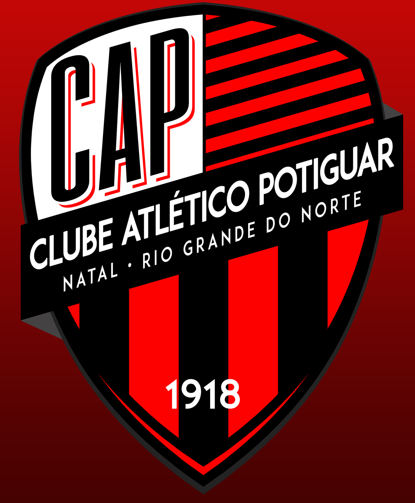 ESCUDOS DO MUNDO INTEIRO: NOVO ESCUDO DO ATLÉTICO POTIGUAR (RN)