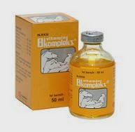 Serba Serbi Obat Ternak : Injeksi VITAMIN B KOMPLEKS