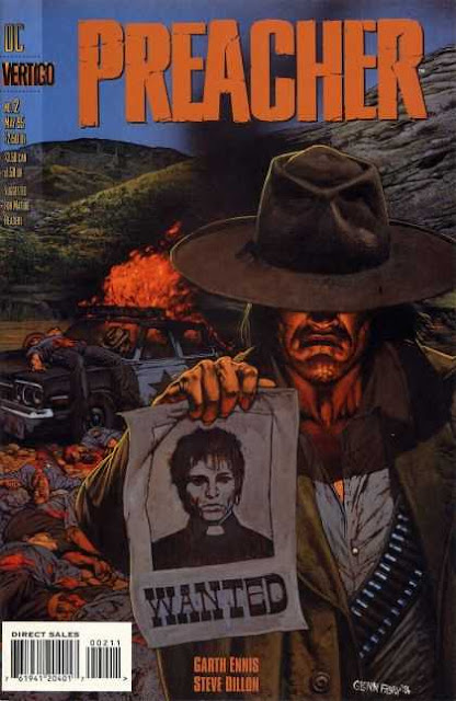 The Geeky Nerfherder: Comic Book Cover Art: Preacher