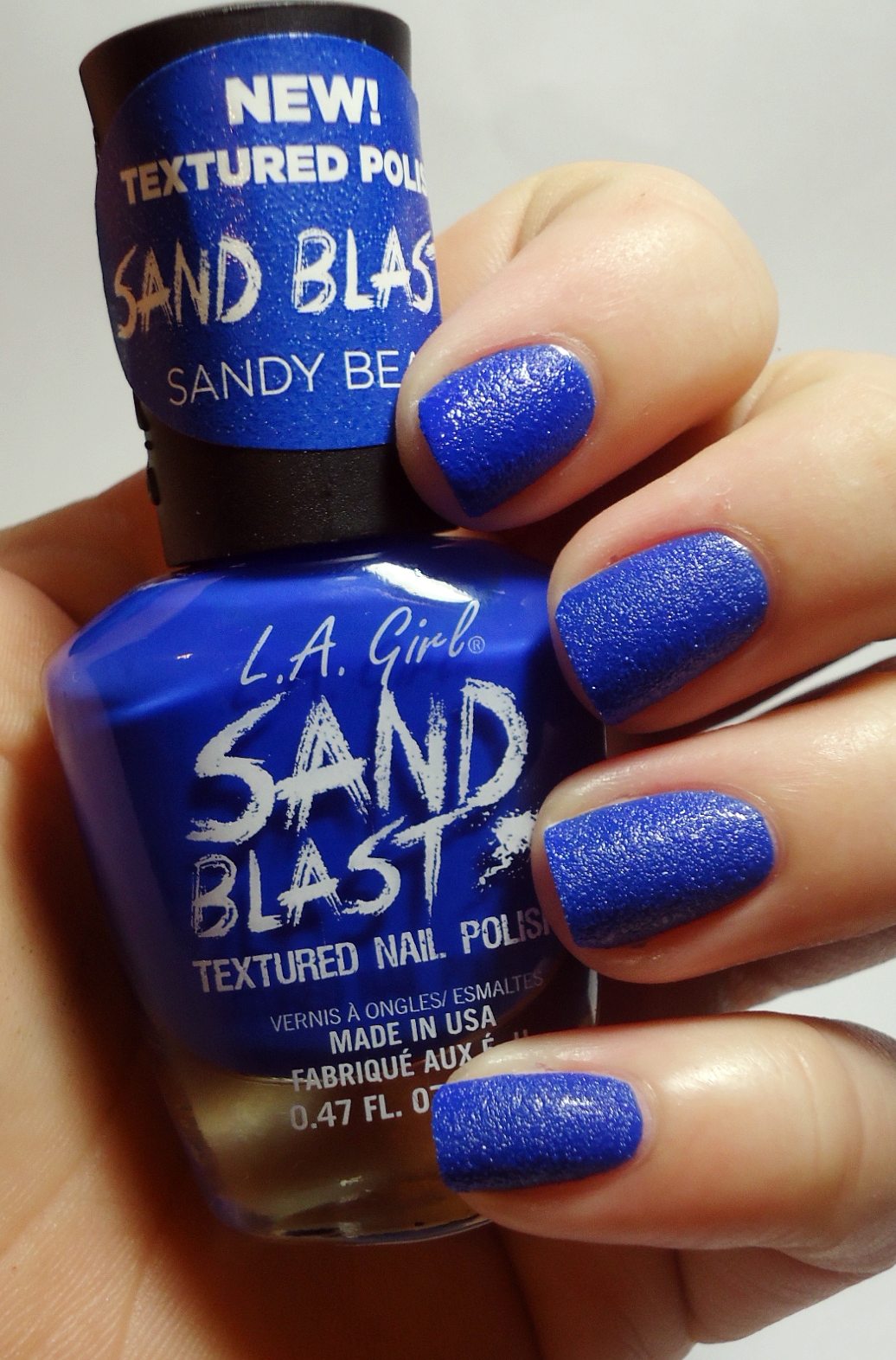 BreezyTheNailPolishLover: L.A. Girl Sand Blast Textured Nail Polish ...