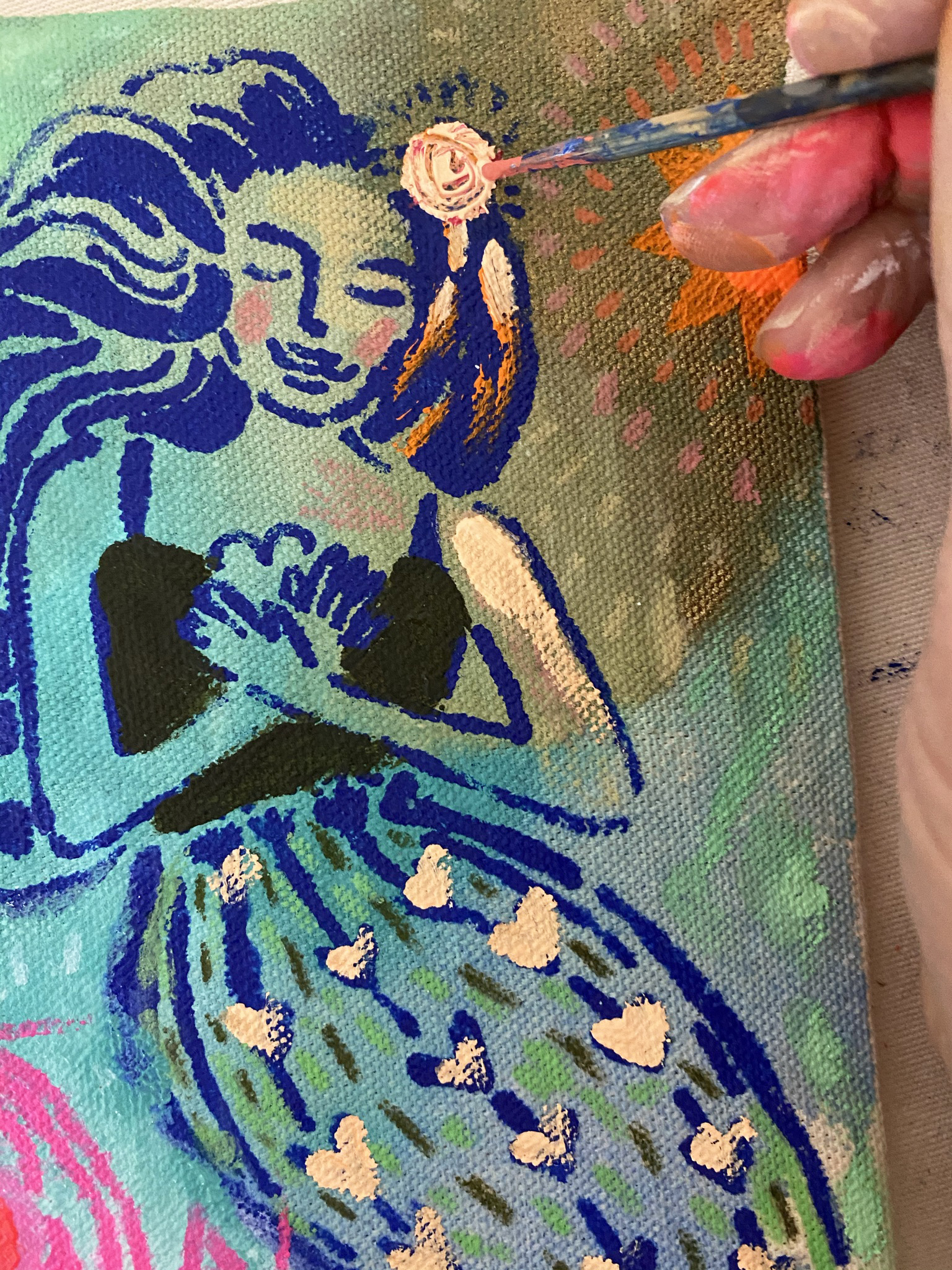 StencilGirl Talk: Cathy Nichols: Zipper Pouch with StencilGirl® Stencils