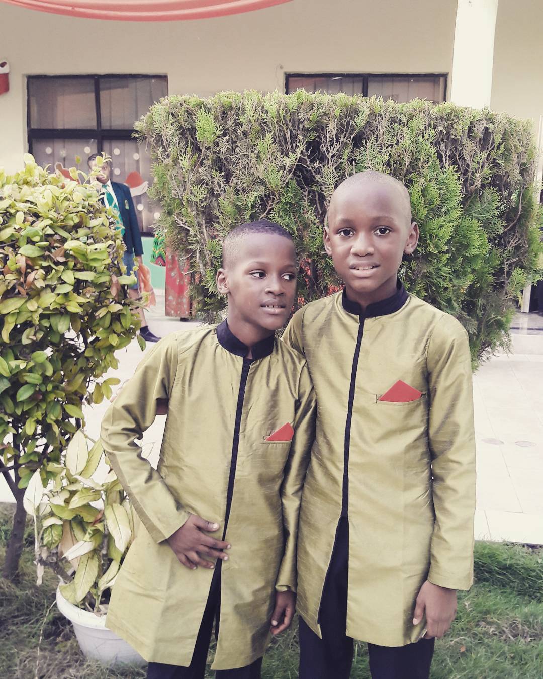 Childhood Throwback photos of Nino and Zion Idibia