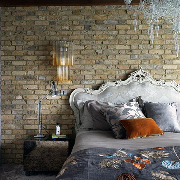 Decorate your interior with a red brick wall - Lady's Houses