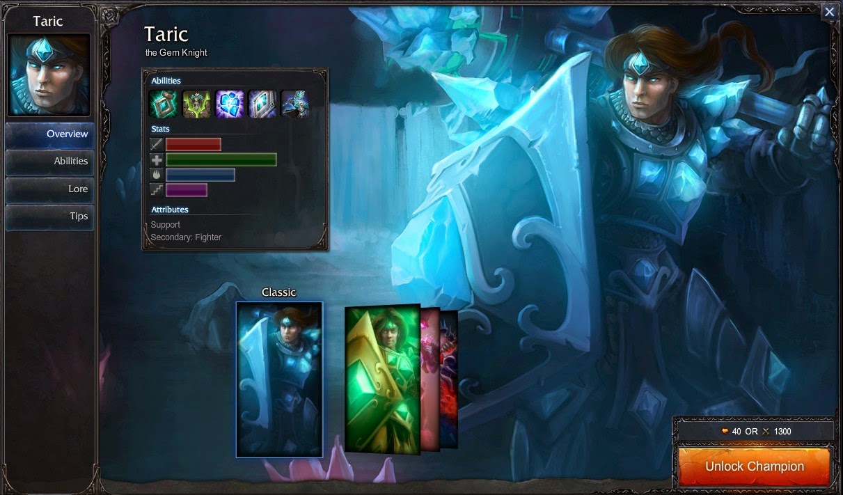 League of Legends: Support is the real Carrier: TARIC: THE GEM KNIGHT