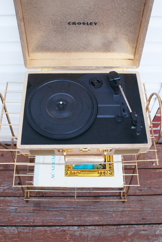 fox and gypsy: Repurposed; record rack