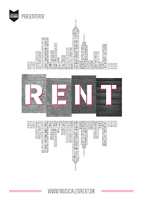 VISUAL SNACKS: // RENT musical posters