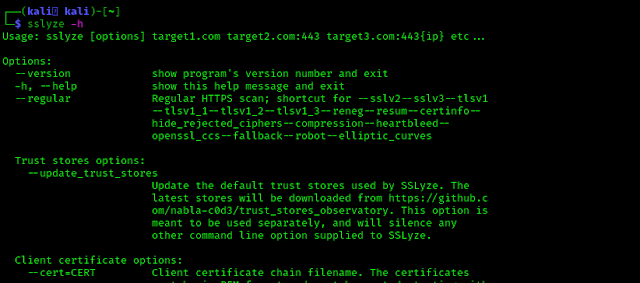 SSLyze -- Find Mis-Configuration on SSL