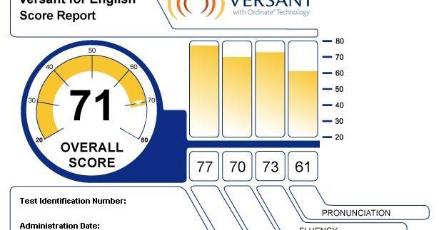 Versant Test : Part-A Reading: Please read the sentences as you are ...