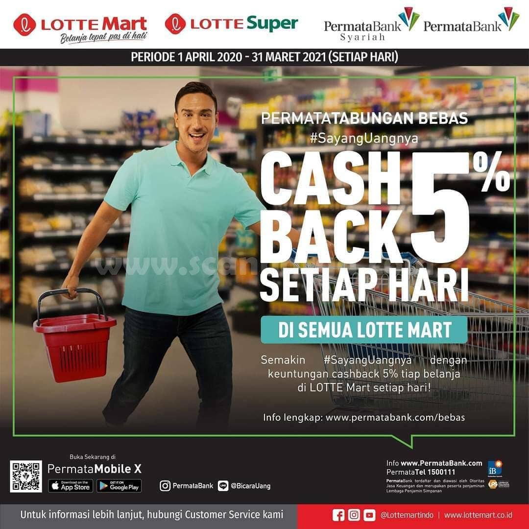 Lottemart Promo Cashback 5% Setiap Hari dengan Kartu Kredit Bank ...