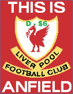 EASY PATTERNS: Liverpool FC cross-stitch pattern