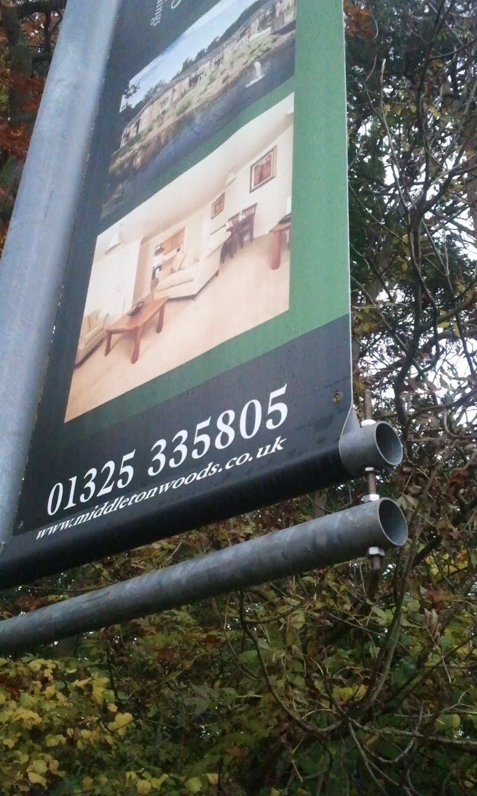 The Green I Signs Blog: V shaped road signs & vertical banners supplied ...