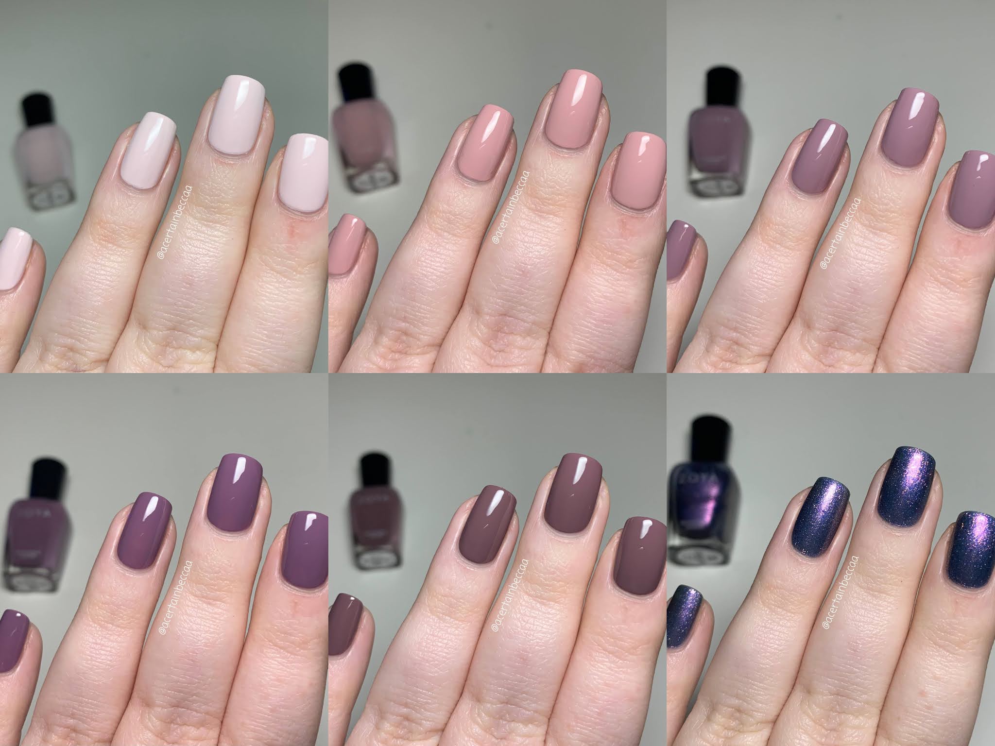 A Certain Becca Nails: Zoya - Naturel 4 Collection
