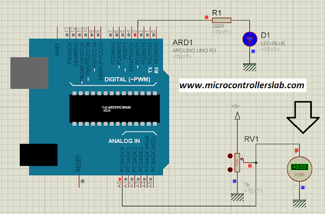 Robotik Kodlama: Arduino UNO R3 kullanarak analog voltaj okuma