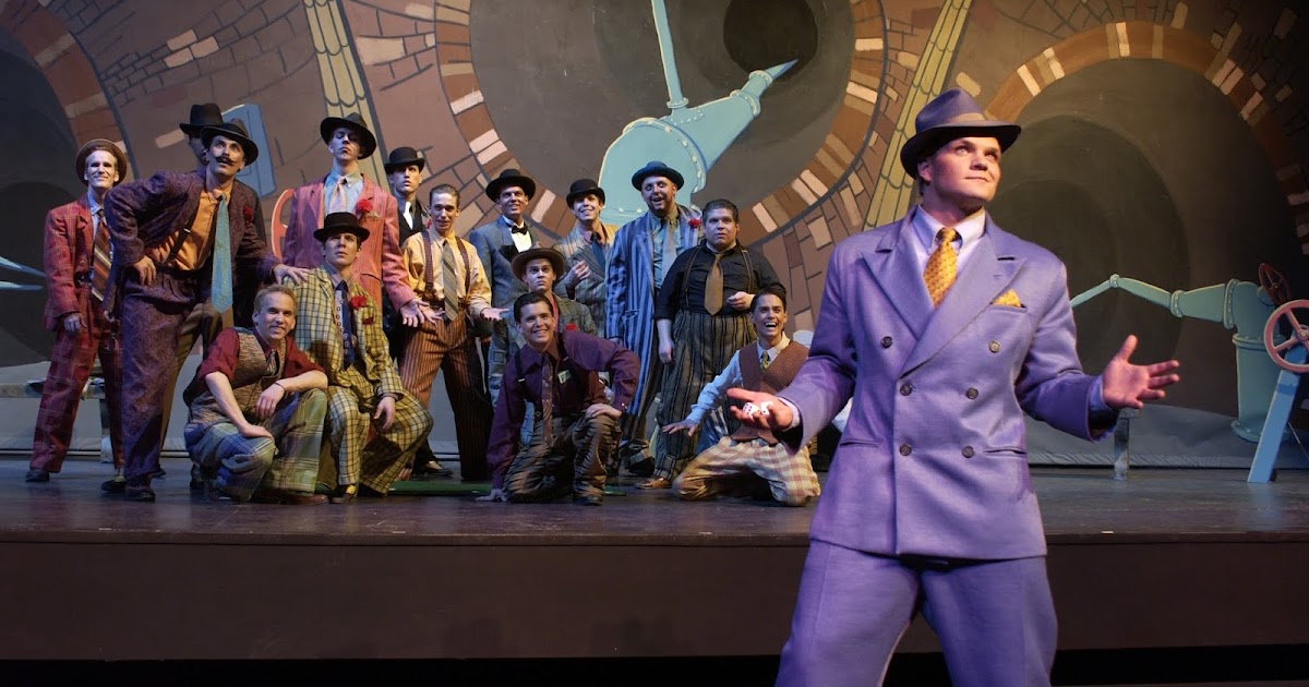 The Theatrical Designs of Gary Benson: Guys and Dolls--Set and Costume ...