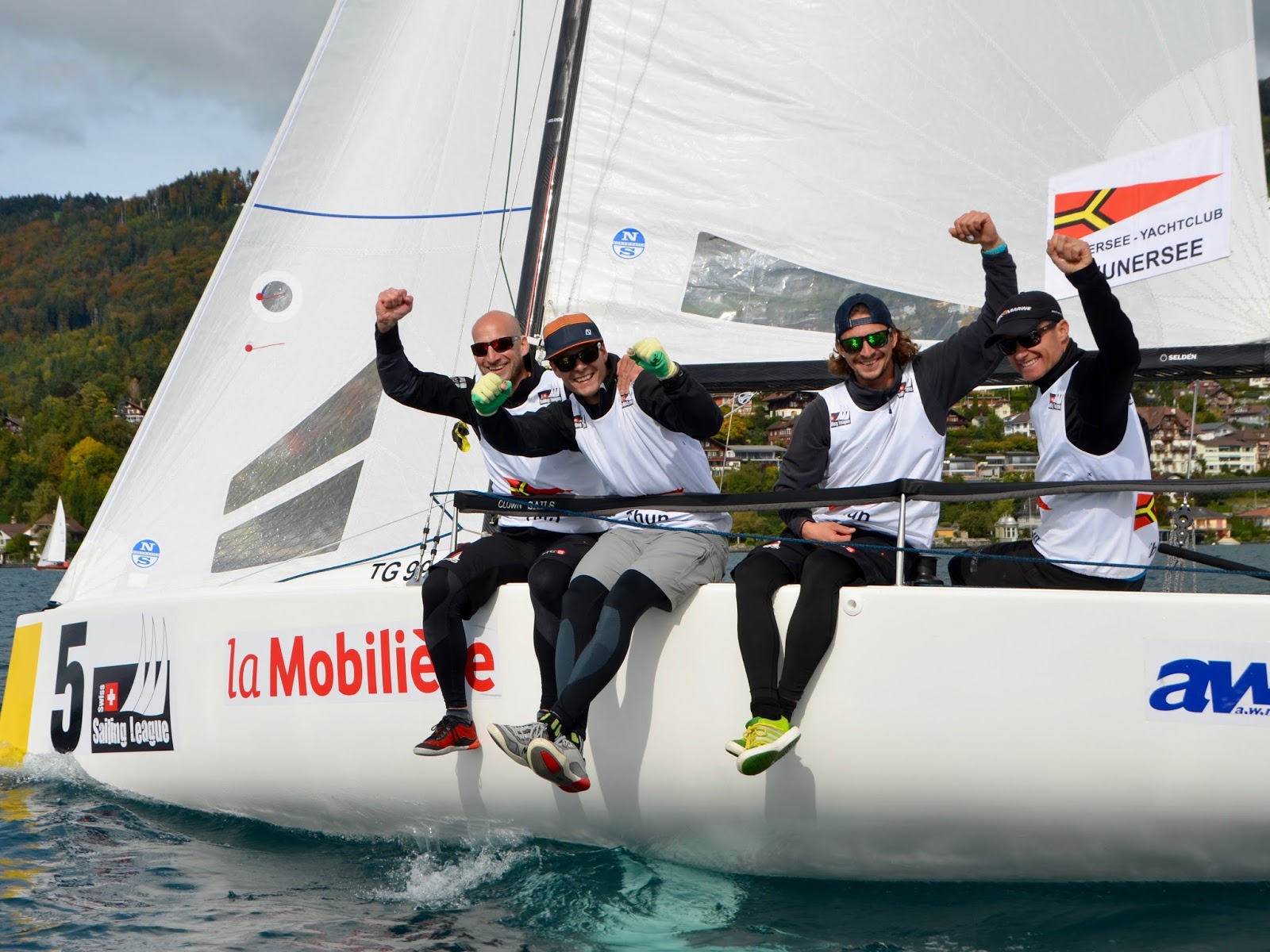 BN: Der Regattaclub Bodensee gewinnt den Swiss Sailing League Cup