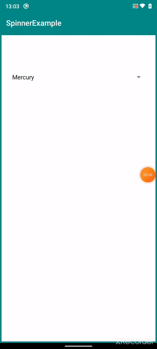 Android Spinner using Kotlin Android Spinner using Kotlin