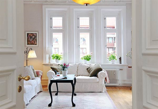 Eye For Design: Decorating Elegant White Interiors........Especially At ...