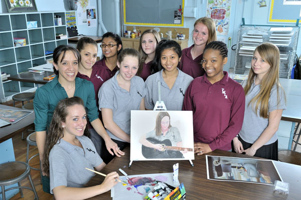 Alumnae Updates The Mary Louis Academy: TMLA Students Publish Artwork