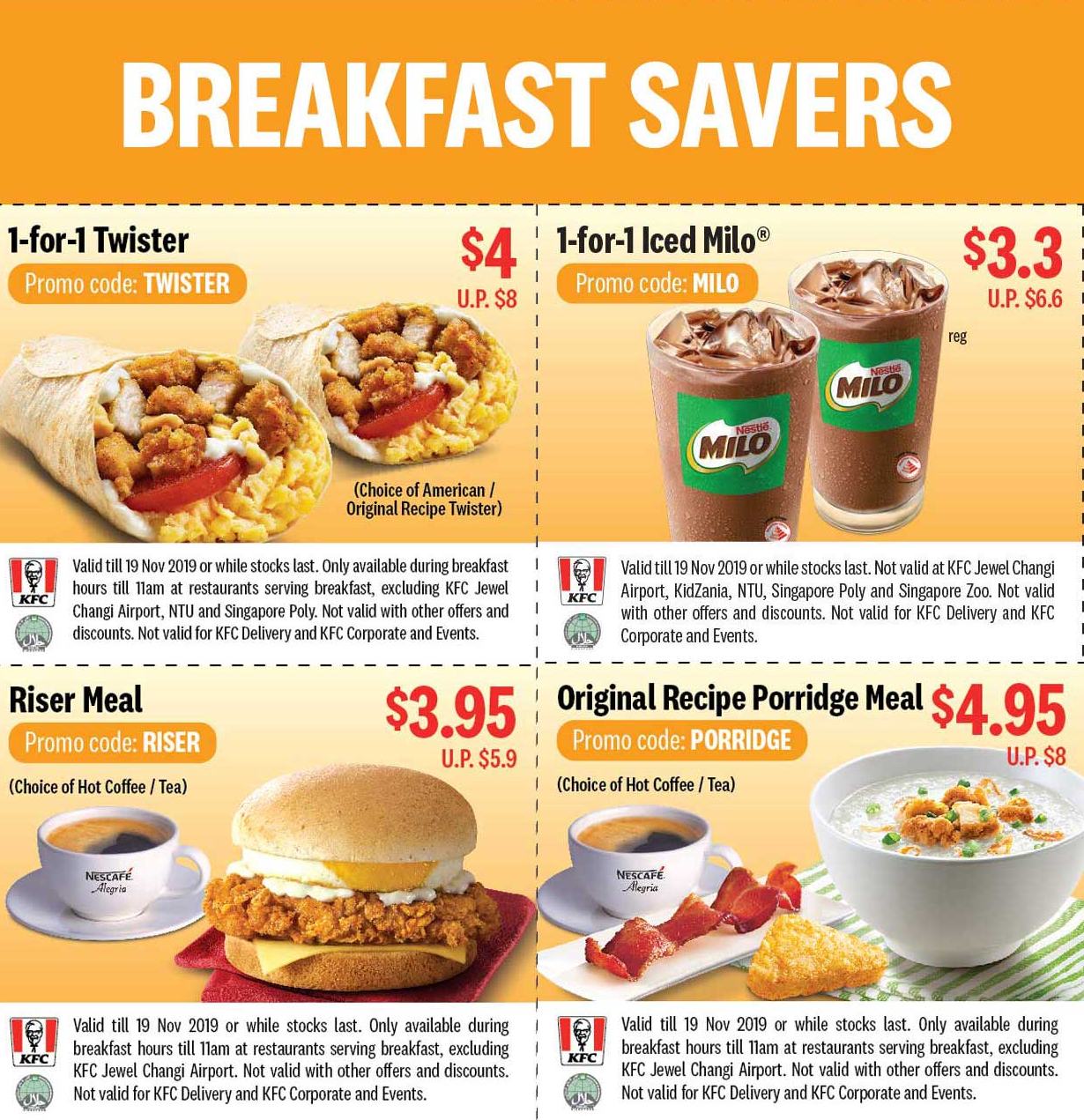 KFC Coupons : For Oct / Nov - TheWackyDuo.com - Singapore Lifestyle Portal