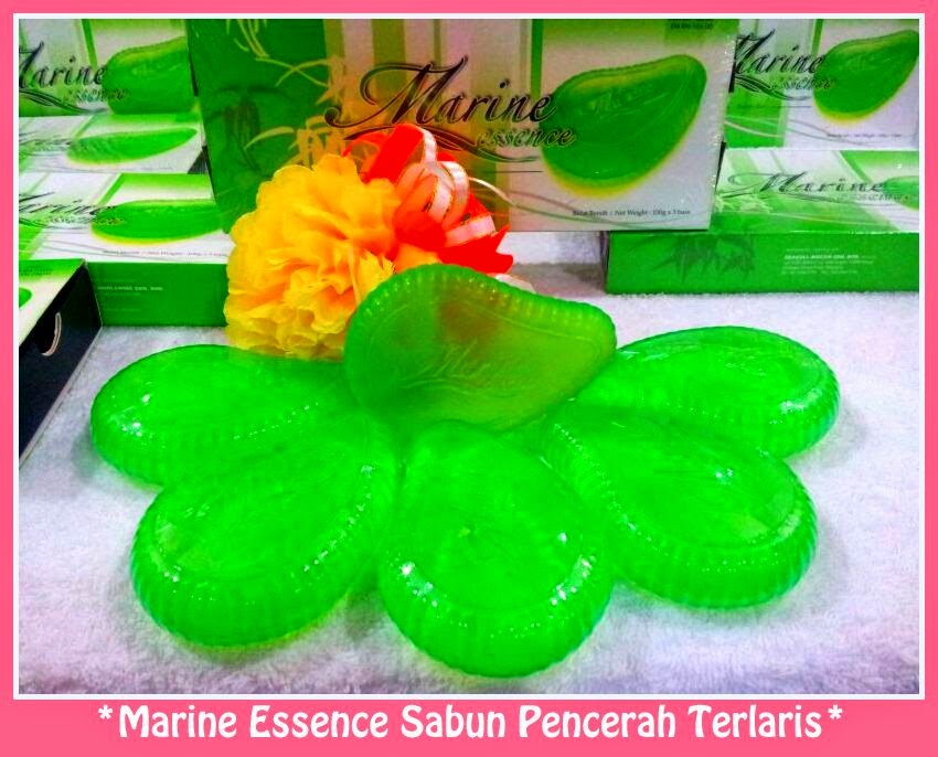 SIHAT CANTIK BERGAYA: MARINE ESSENCE SABUN PENCERAH