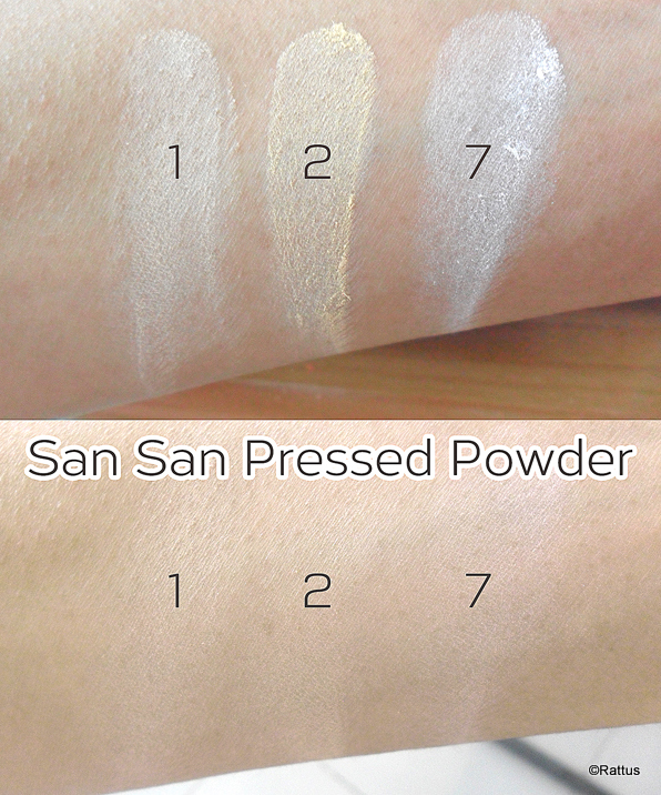 FACE: San San Pressed Powder (3 Variants) | Lady Rattus Blog