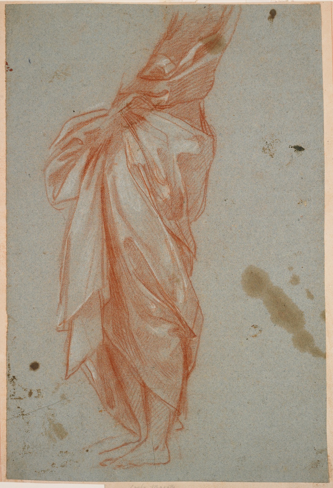 Spencer Alley: Human Figure (Draped) in Seicento Drawings