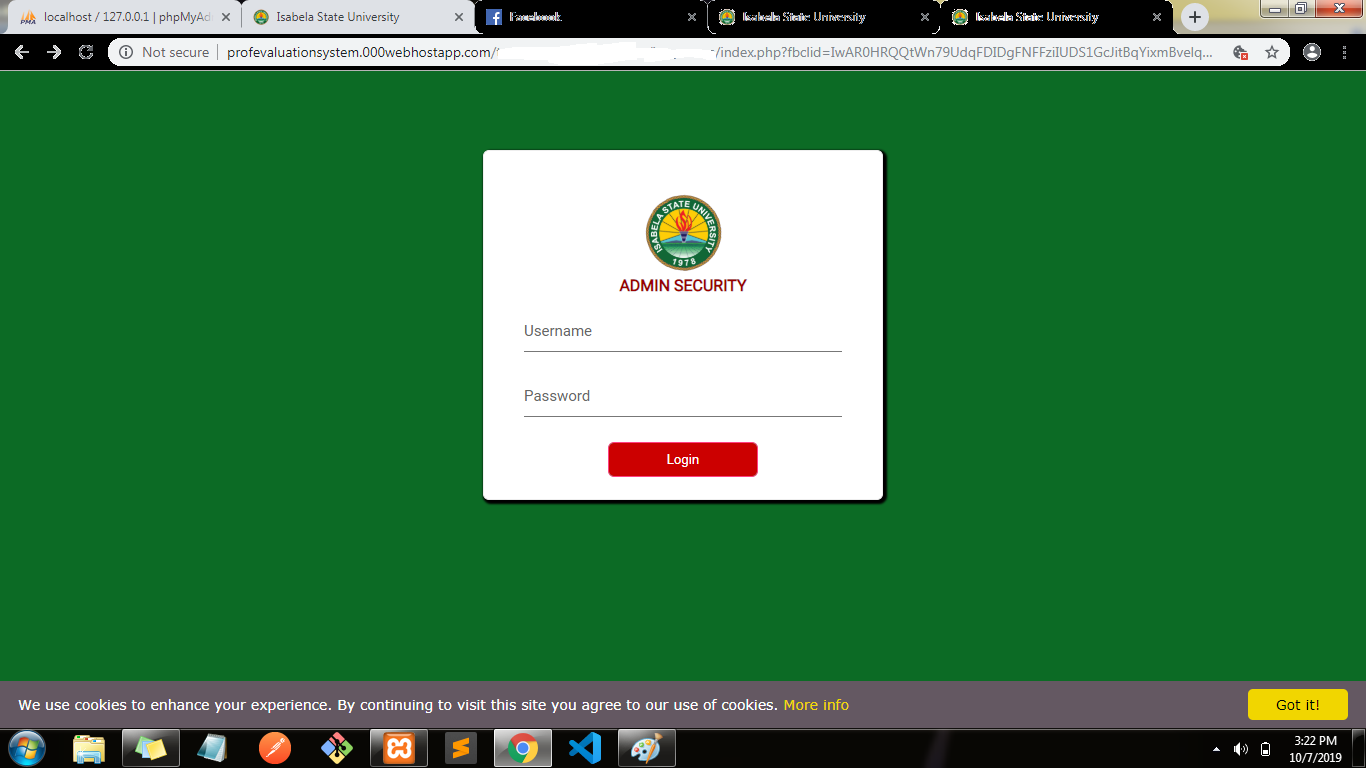 Teacher Evaluation System Using Php Mysqli Version 1 1