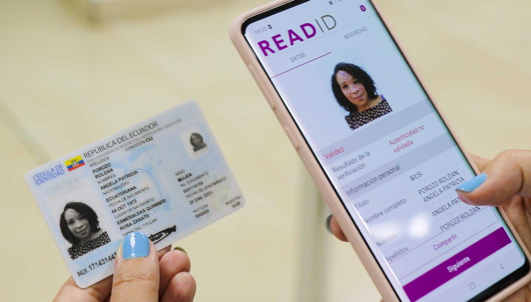 Registro Civil presenta nueva cédula de identidad electrónica | LA PRIMERA