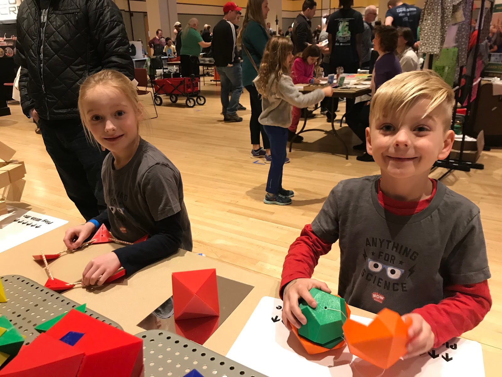 GMU Math MakerLab: Mathematics in Motion at the Maker Faire NOVA