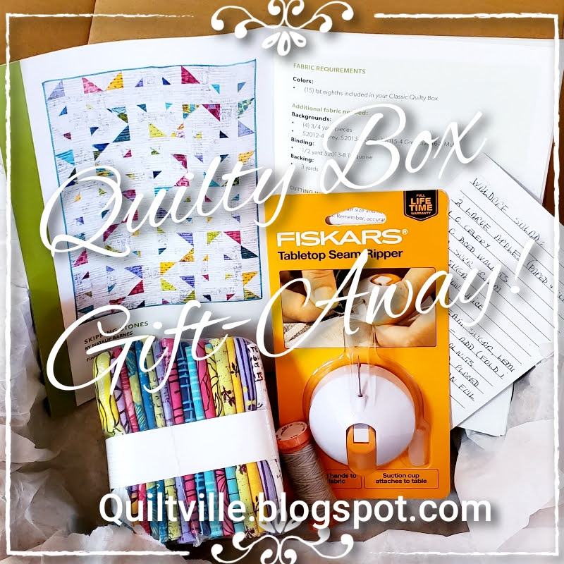 Quiltville's Quips & Snips!!: November 2020 Quilty Box Gift-Away!
