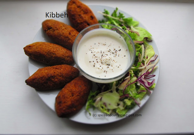 Spice and Curry: Kibbeh - a Lebanese delight