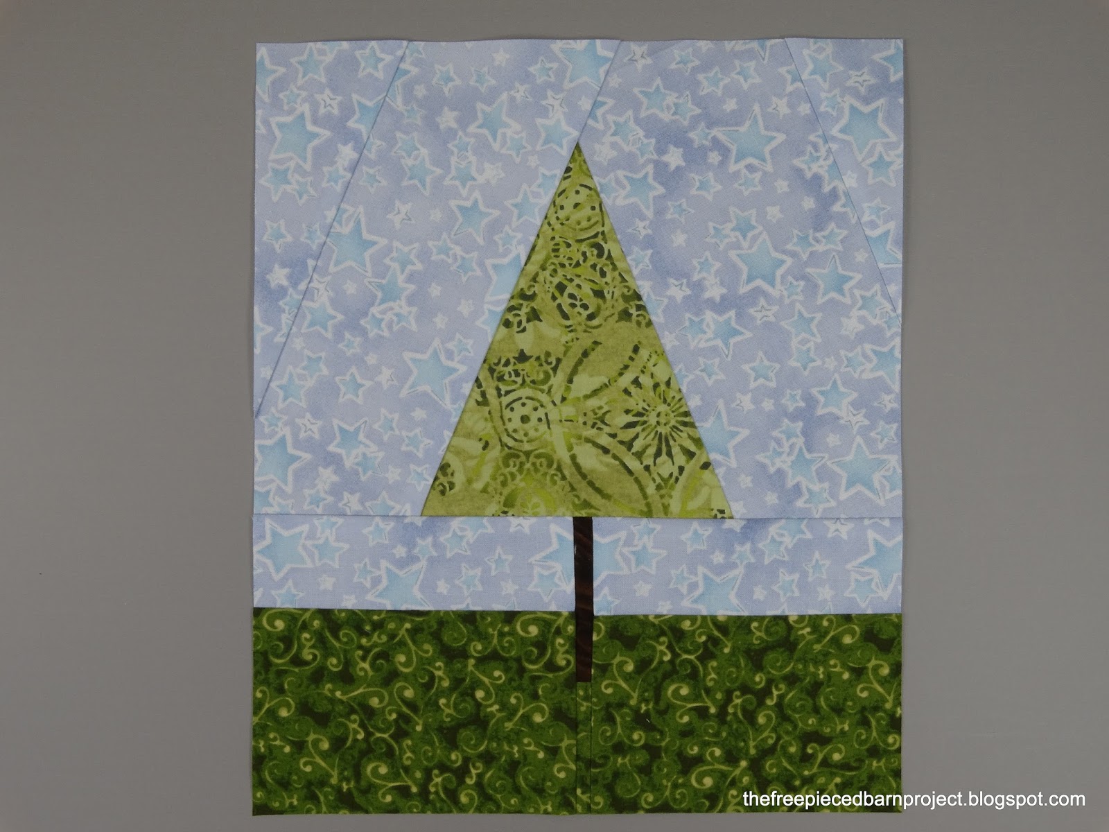 Build a Barn - The Blog: Tutorial - Free Pieced Trees