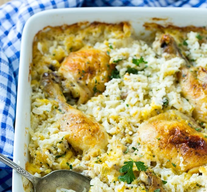 Sugar & Spice & Everything Nice: Old School Baked Chicken and Rice ...