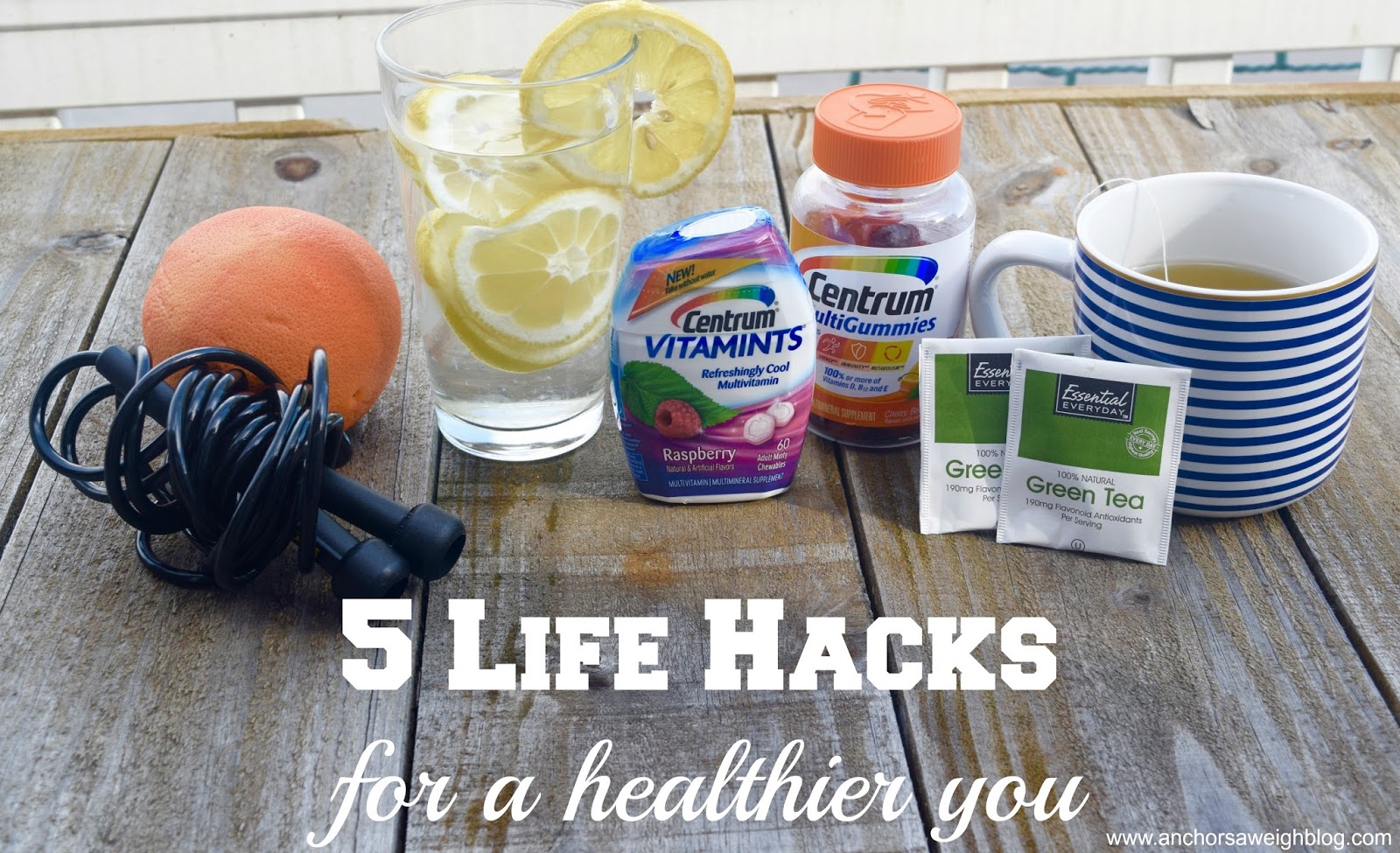 5 Life Hacks For A Healthier You | Anchors Aweigh