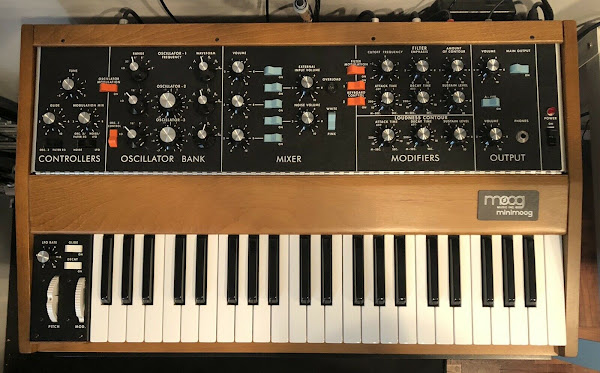 MATRIXSYNTH: Minimoog Model D Reissue SN 0139