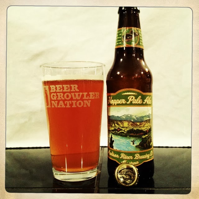 NorCal Beer Blog: Madison River Brewing Company Hopper Pale Ale