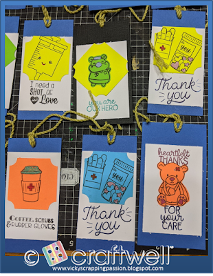 DT: Medical Personal Appreciation Bookmarks - Craftwell Blog