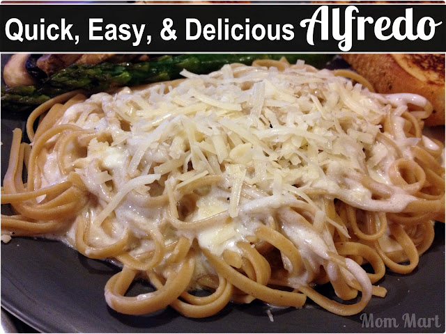 Mom Mart: The Best Alfredo Recipe EVER!